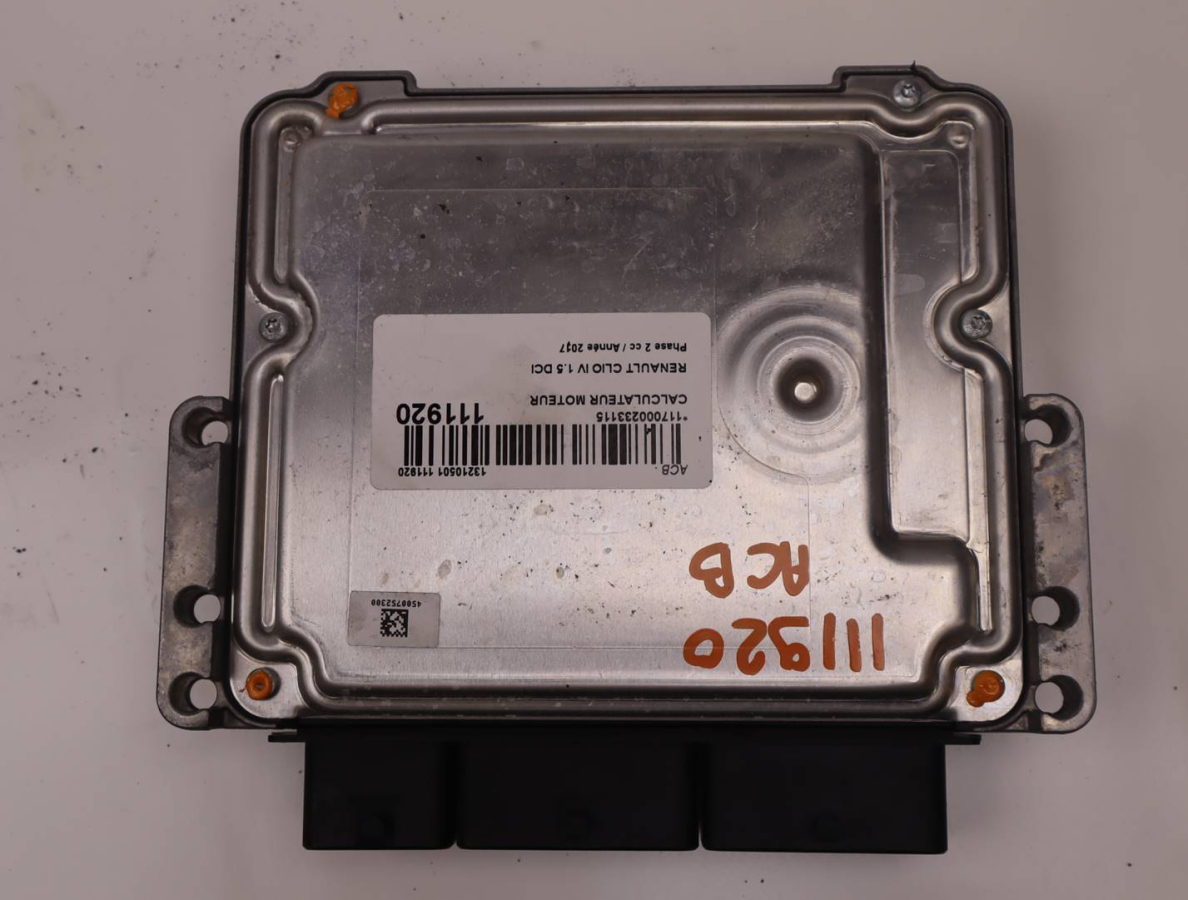 Calculateur moteur occasion RENAULT CLIO IV Phase 2 - 1.5 DCI 90ch - Auto Casse Bouvier